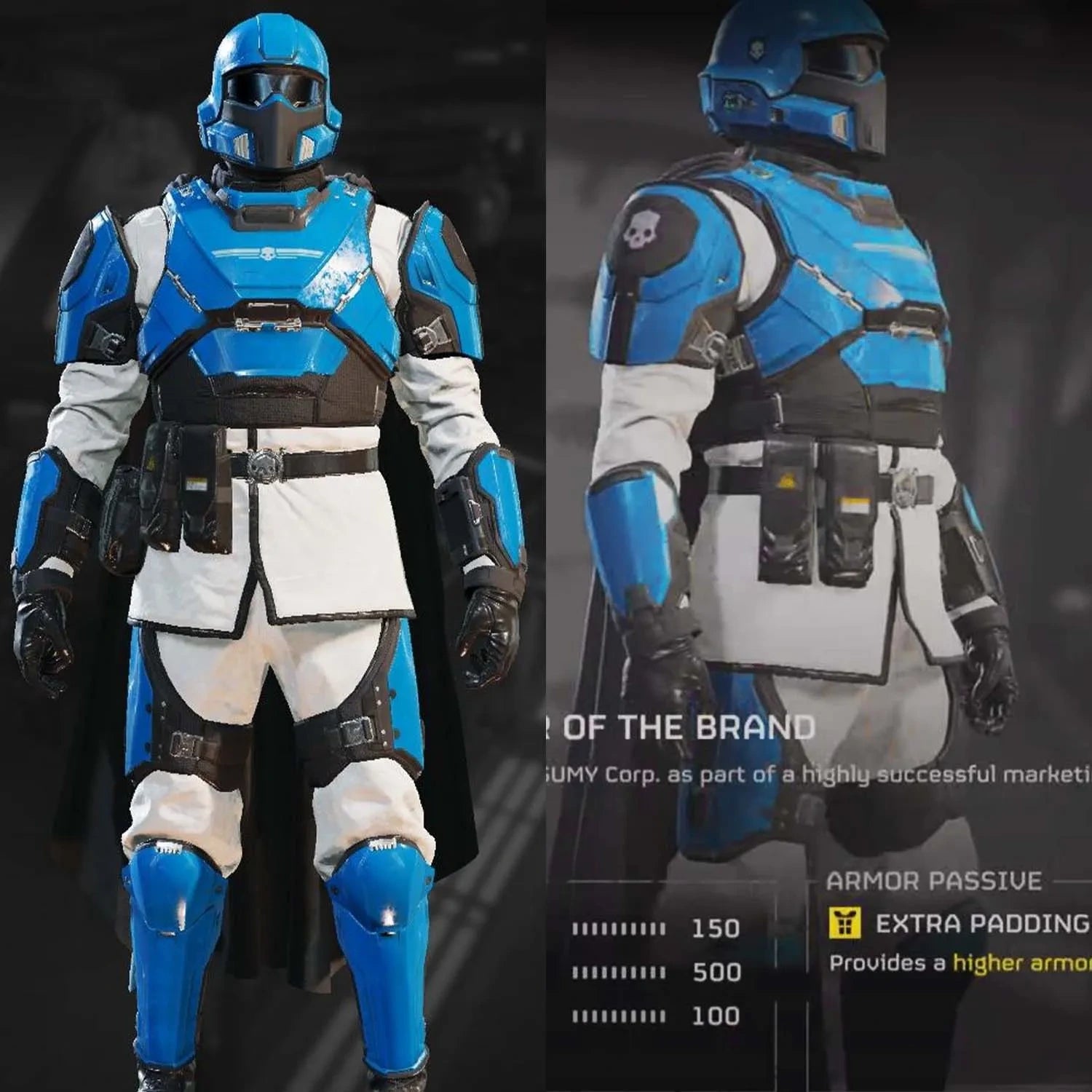 Helldivers 2 TR-7 Ambassador of the Brand Armor – Cyber Craft