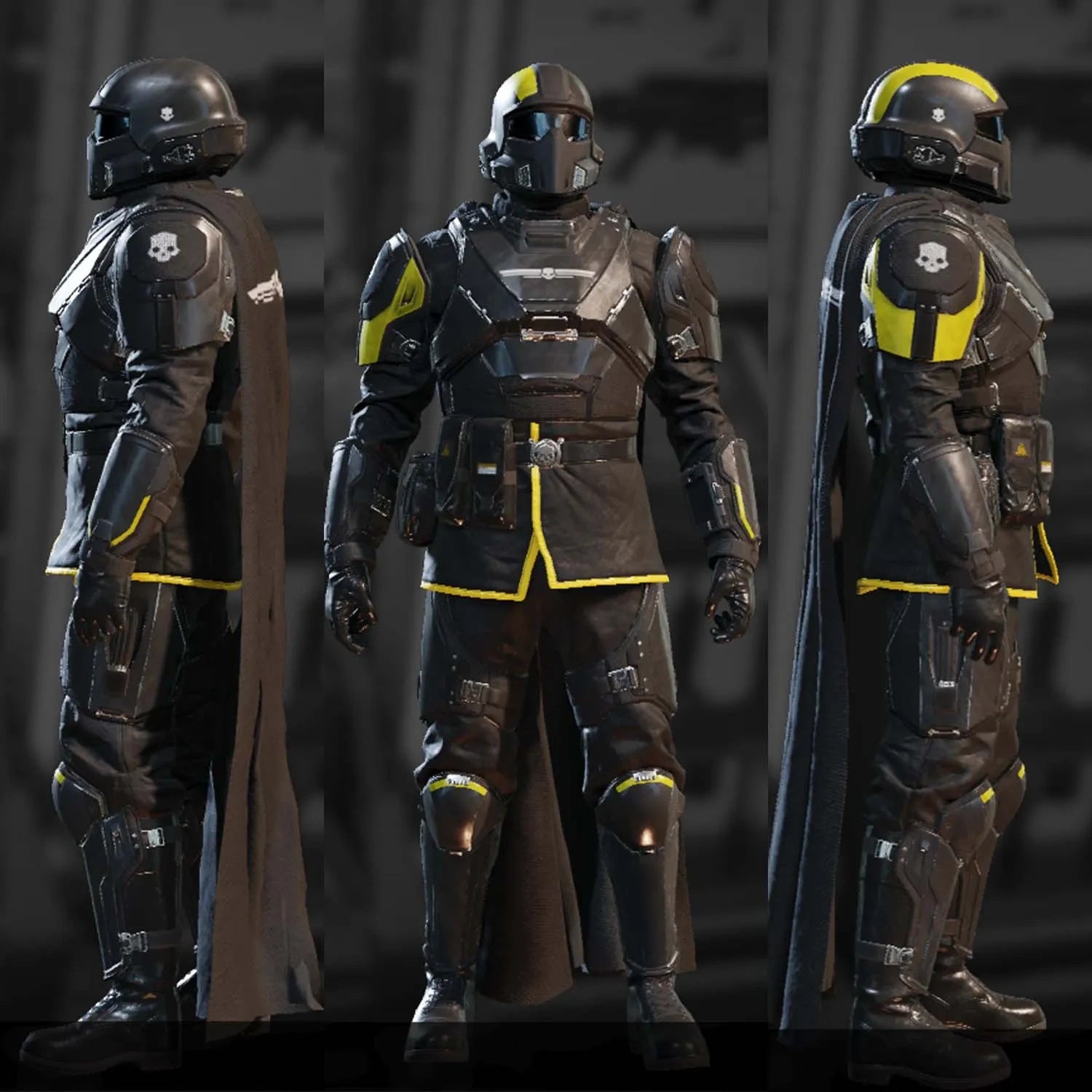 Helldivers B-01 Cosplay Costume - Right Line – Cyber Craft